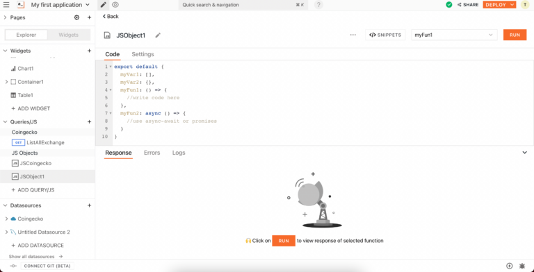รีวิว Low Code Appsmith กัน - Tichaky Diary
