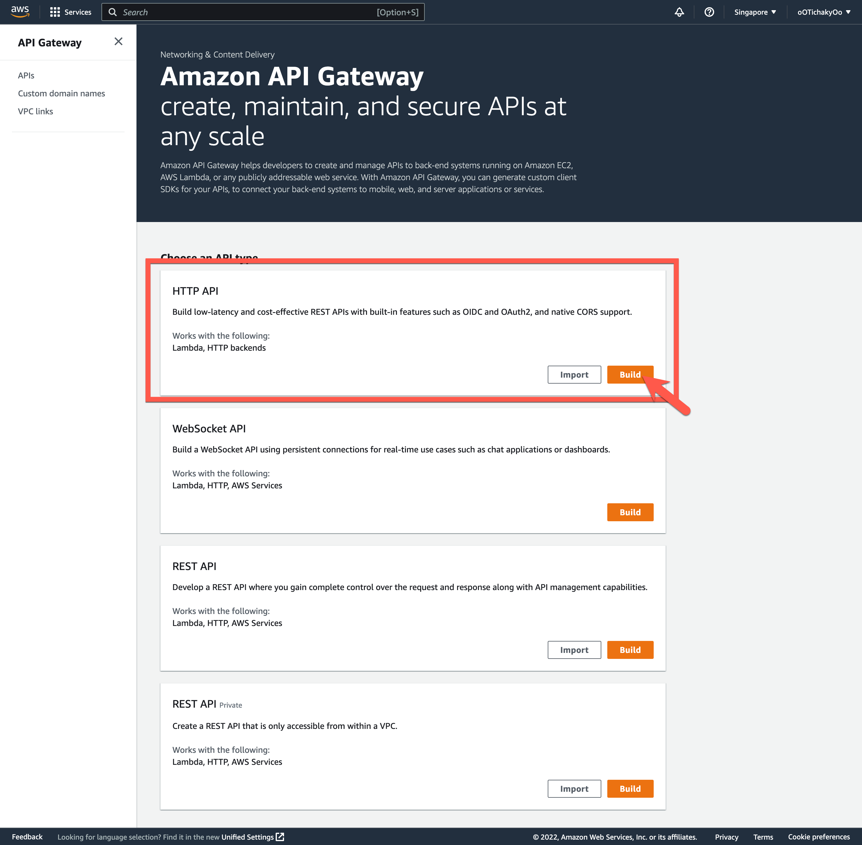 หัดใช้ API Gateway กับ AWS Lambda กัน - Tichaky Diary