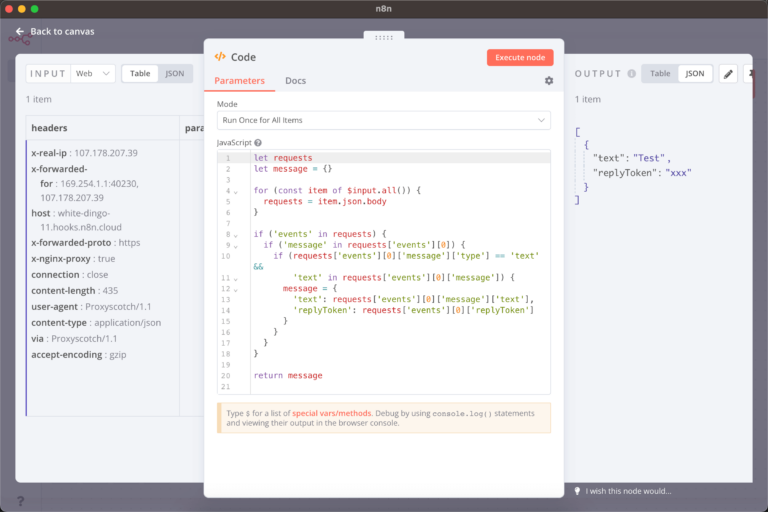 ทำ Line Message API ด้วย n8n - Tichaky Diary