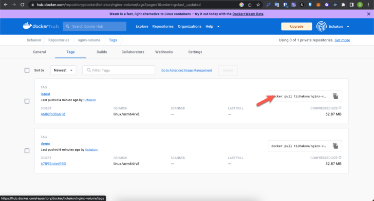 เอา Docker Image ขึ้น Docker Hub Tichaky Diary