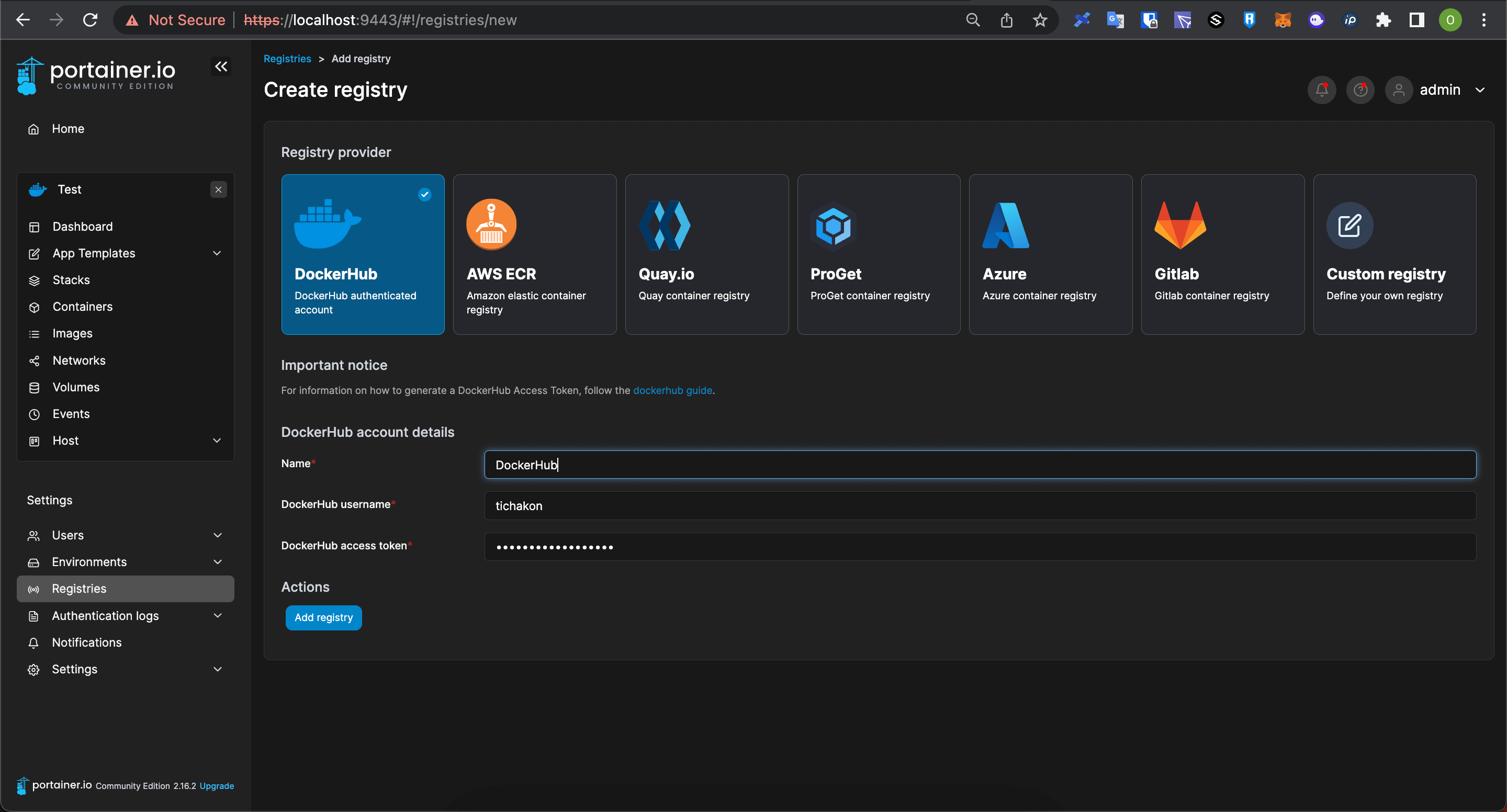 ใช้ Portainer จัดการ Container กัน - Tichaky Diary